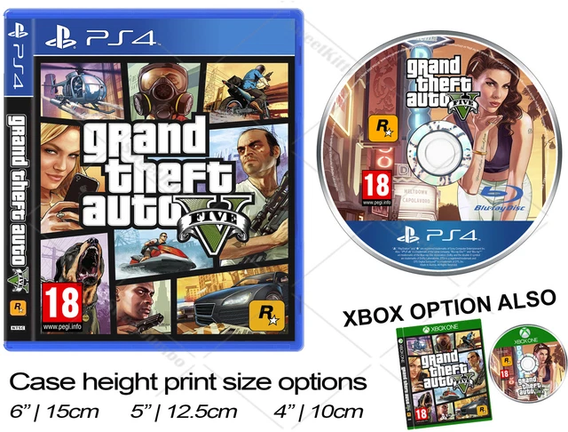 GRAND THEFT AUTO V Game GTA5 Cake Topper Decoration XBOX or PS4 Edible ...