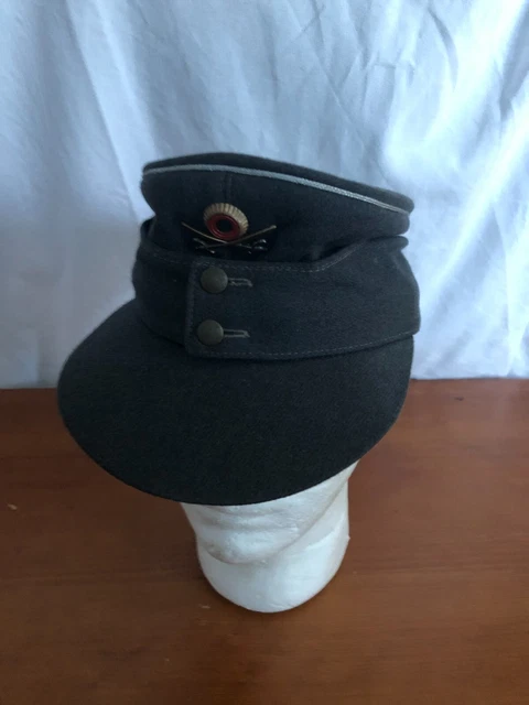 GERMAN ARMY FIELD cap Post WW2 Genuine cold war cap £103.18 - PicClick UK