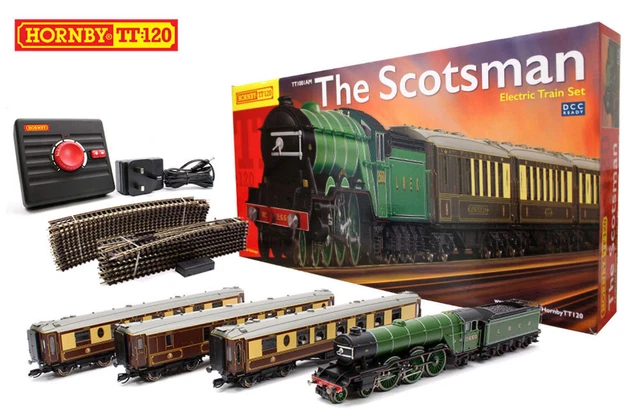 HORNBY TT:120 TT1001AM The Scotsman Starter Train Set £199.95 - PicClick UK