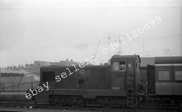 35MM IRISH RAILWAY Negative - CIÉ Class 421 No. E423 Diesel Loco c1966 ...