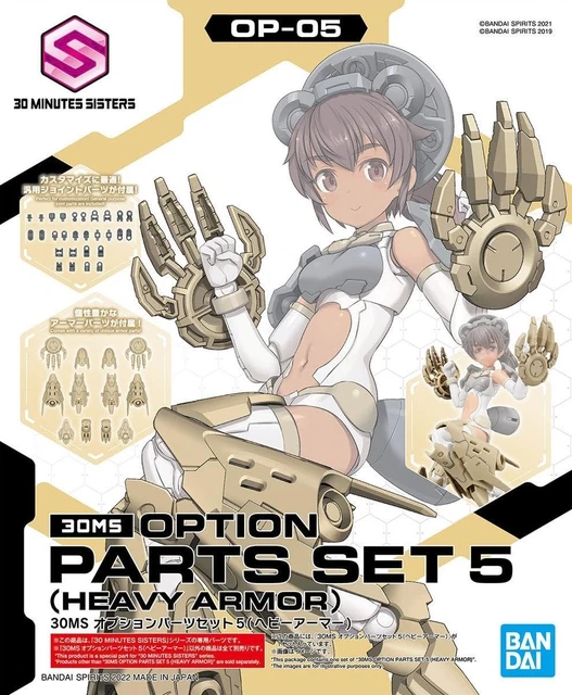 BANDAI SPIRITS 30MS Option Pièces Set 5 Lourd Armure 1/144 Modèle ...