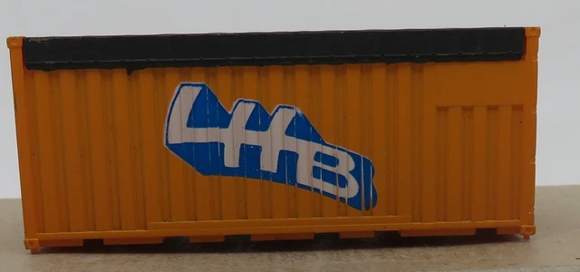 OLD MICRO ROCO HO 1/87 Container LHB 70 Mm For Truck Train No Box $10. ...