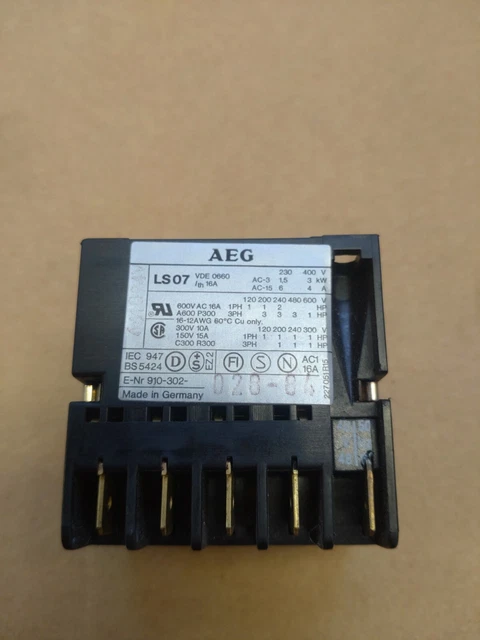 AEG LS07 01E Hilfsschütz EUR 30,00 - PicClick DE