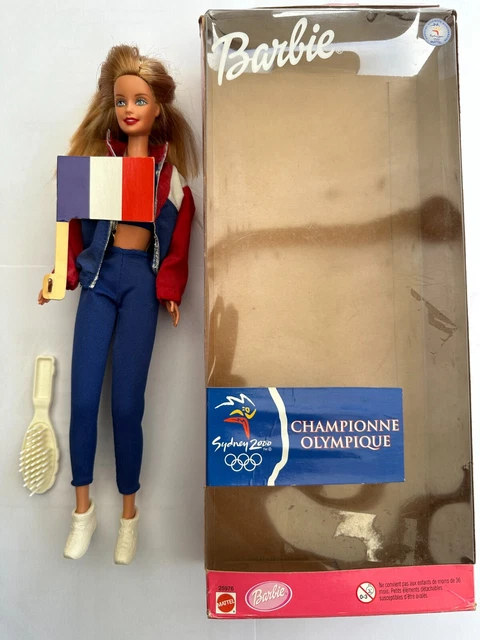 MATTEL POUPÉE BARBIE 1999 Jeux Olympiques Sydney 2000 Athlète France EUR 30,00 - PicClick FR