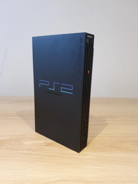 SONY PLAYSTATION 2 PS2 Console Black System Only - Faulty Disc Tray £14 ...