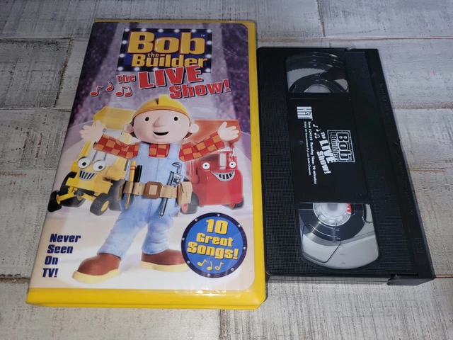 BOB THE BUILDER: The LIVE Show! (VHS, 2004) $30.75 - PicClick CA