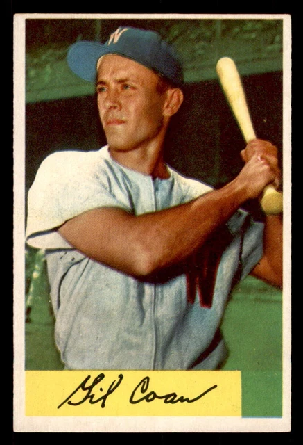 1954 BOWMAN BASEBALL #40 Gil Coan VG/EX *d2 $4.00 - PicClick