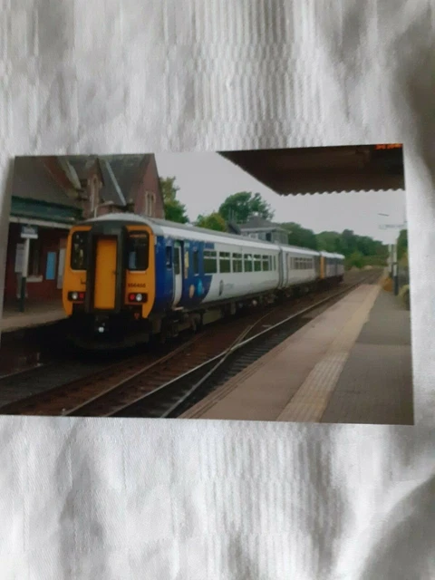 6X4 PHOTO OF Northern Class 156-156455 at Romiley Railway Station £1.40 ...