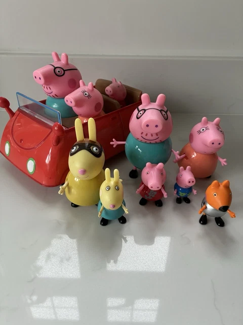 PEPPA PIG BUNDLE Car Campervan Figures £16.15 - PicClick UK