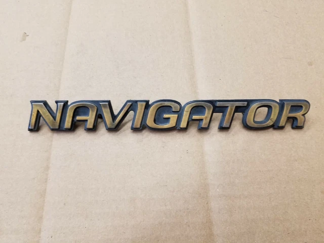 LINCOLN OEM 1998-2002 Navigator Door Emblem Badge Logo Nameplate F85B ...