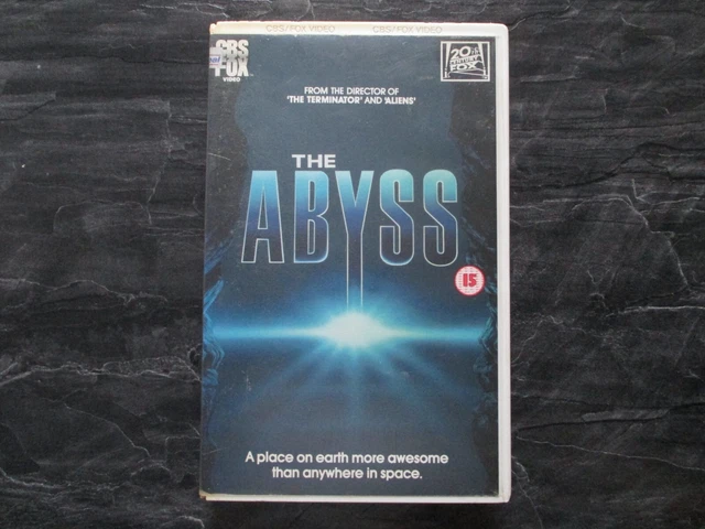 THE ABYSS VHS Big Box Vhs Ex Rental Vhs Pre Cert Vhs Cbs Fox Vhs Original Vhs £5.99 - PicClick UK