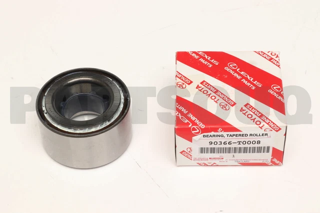 90366T0008 GENUINE TOYOTA BEARING (FOR FRONT AXLE HUB INNER), RH/LH ...