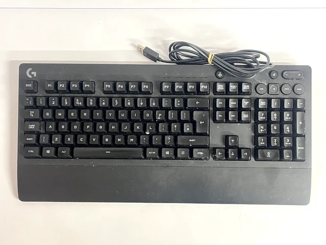 LOGITECH G213 PRODIGY QWERTY UK Layout RGB Gaming Keyboard - Black ...