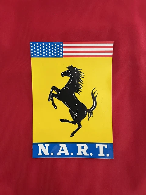 FERRARI NART N.A.R.T. Luigi Chinetti Original Sticker Autocollant ...