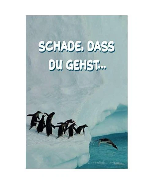 ABSCHIED KOLLEGEN: SCHADE, dass du gehst - Das Notizbuch zum Abschied ...