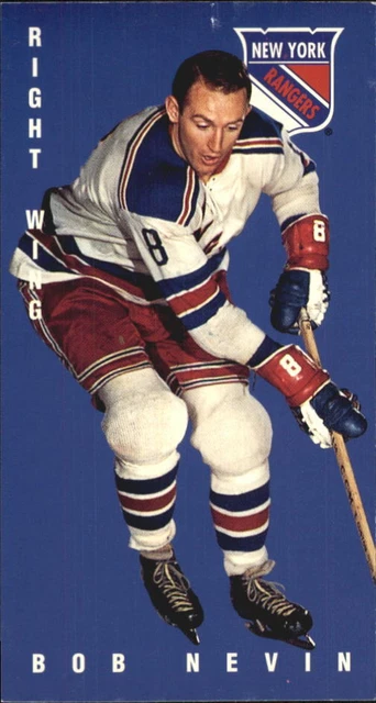 CARTE DE HOCKEY 1994 Parkhurst Tall Boys Rangers #103 Bob Nevin EUR 1 ...