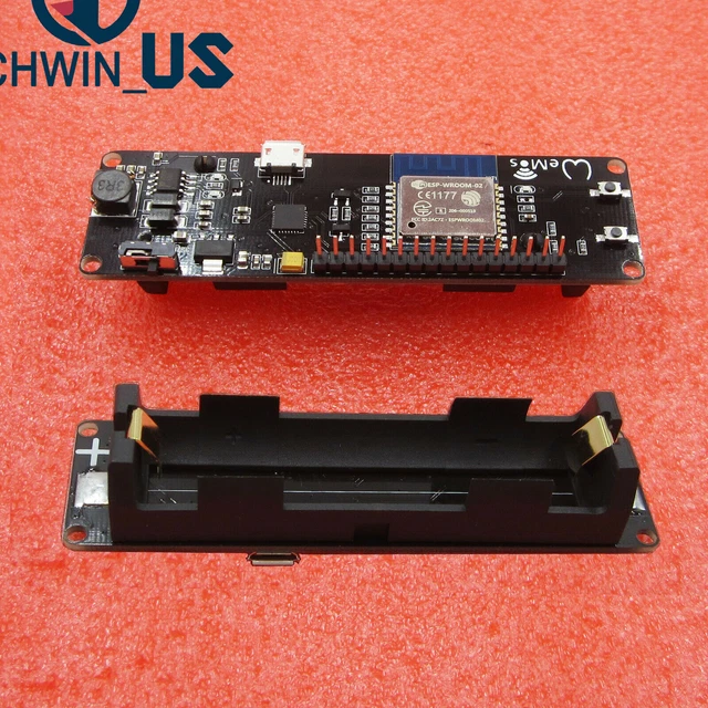 Esp Wroom 02 Wemos D1 Motherboard Esp8266 Mini Wifi Nodemcu Module 18650 Battery £623 Picclick Uk