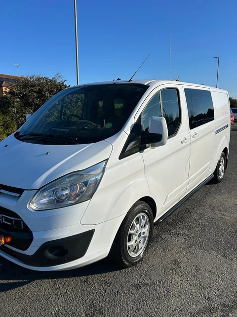 FOR SALE: 2014 Ford Transit Custom Crew Cab LWB – NO VAT £7,650.00 ...