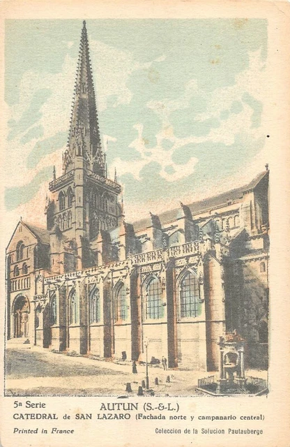 AUTUN - CATHEDRAL of St. Lazarus (SAN LAZARO) Cathedral of FRANCE £5.08 ...