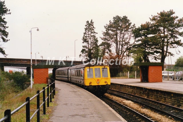 RAILWAY PHOTO DMU C365 53131 53089 @ Cogan 14/4/88 15:52 Barry Island ...