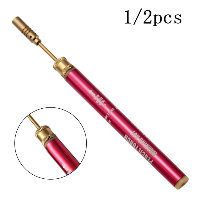 PROFESSIONAL GRADE PINK Cordless Refillable Soldering Iron Butane Gas ...