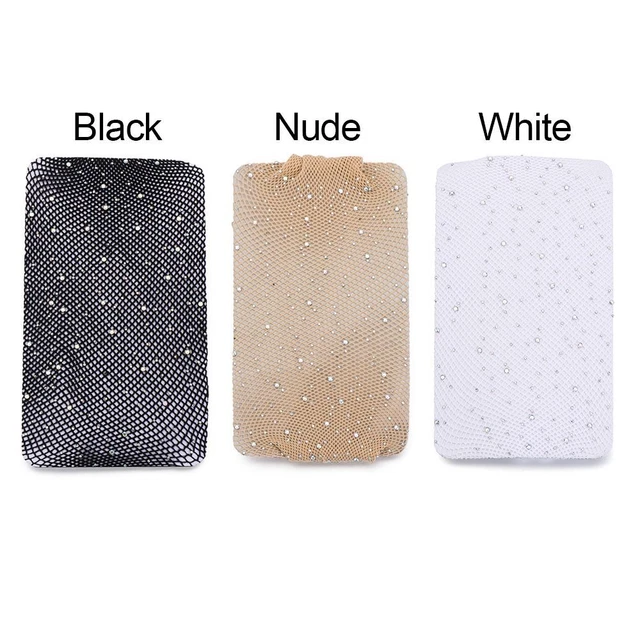 FASHION GLITTER SHINY Rhinestone Pantyhose Open Crotch Tight Stockings ...