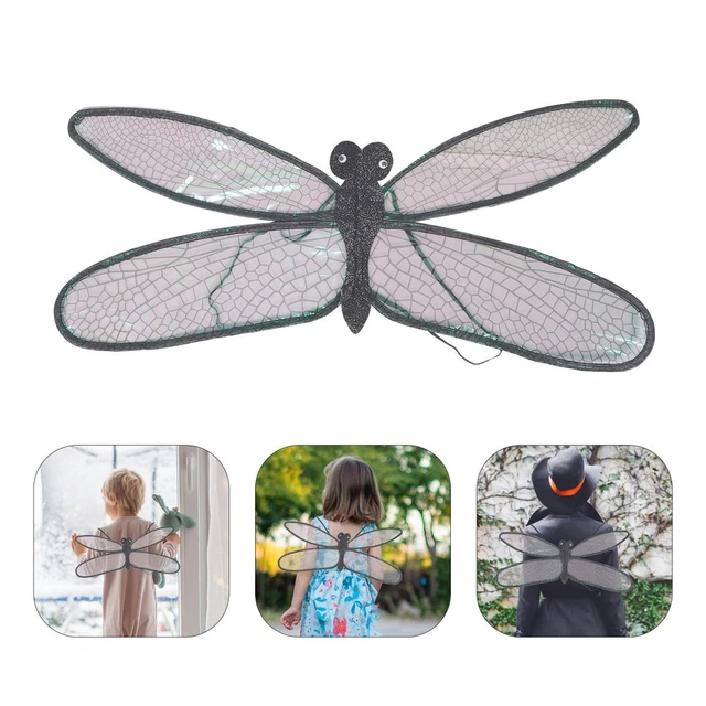 DRAGONFLY WINGS COSTUME: Wearable Fairy Wing Prop - Dragonfly Cosplay ...