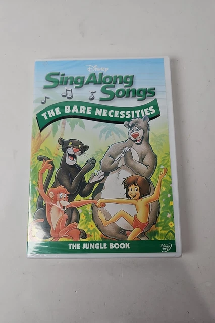 DISNEY SING ALONG Songs The Jungle Book: Bare Necessities (DVD 2006 ...
