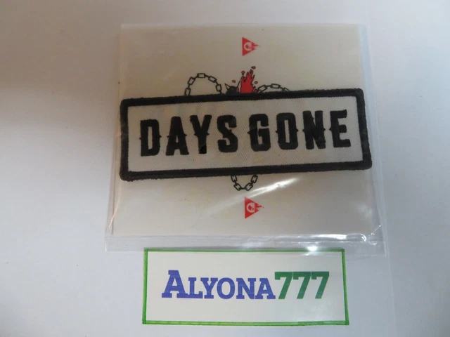 DAYS GONE PATCH and Sticker Decal Set Collectors Limited Edition *NEW ...