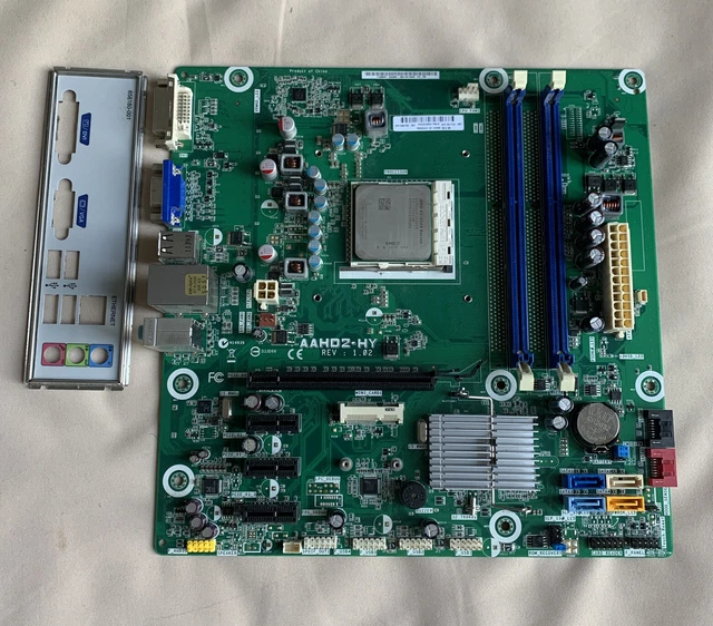 HP PAVILLION MOTHERBOARD P/N:660155-001 Model Aahd2-Hy Amd E2-3200 Cpu ...
