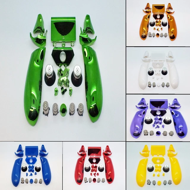 REPLACEMENT BUTTONS + Silver Bullet ABXY & Thumbs for Xbox One ...