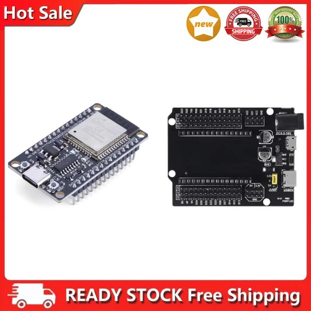ESP32 WROOM-32 DEVELOPMENT Board WiFi+Bluetooth-compatible IOT Development Board $70.06 ...