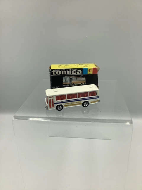 ORIGINAL JAPANESE TOMY Tomica 41 Diecast Hino Motors Rainbow Skeleton ...