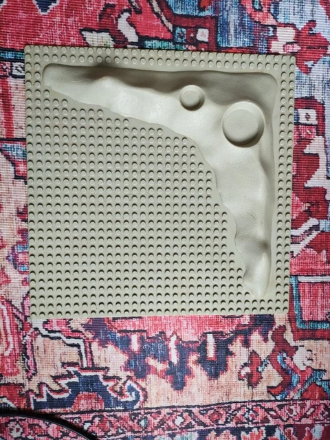 VINTAGE LEGO SPACE Moon Crater Base Plate Board 32 X32 $24.95 - PicClick AU