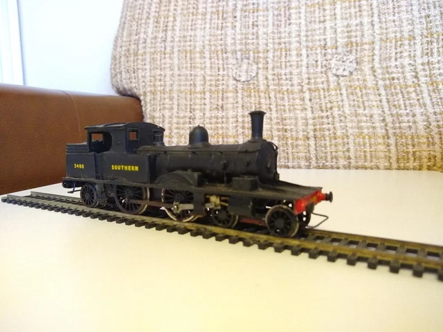 KIT BUILT LSWR Southern livery Adams Radial tank 3488 DS10 motor ...