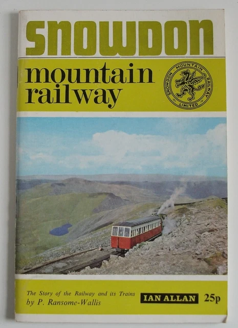 SNOWDON MOUNTAIN RAILWAY P.Ransome-Wallis 1973 5th Ed PB Ian Allan ...