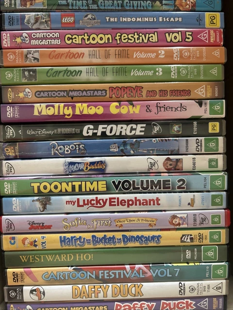 30 KIDS DVDS Kids Children Movies Bundle Bulk Lot -PRE OWNED #6000 $88. ...