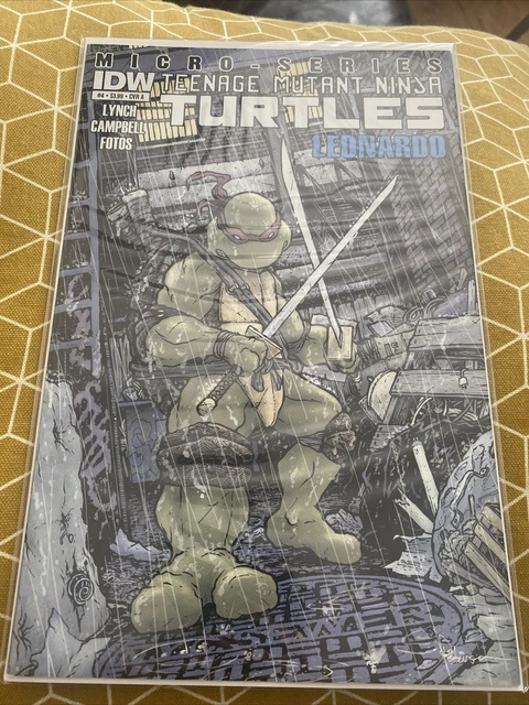 IDW COMICS TEENAGE Mutant Ninja Turtles TMNT Micro Series Leonardo #4 ... IDW COMICS TEENAGE Mutant Ninja Turtles TMNT Micro Series Leonardo #4 ...