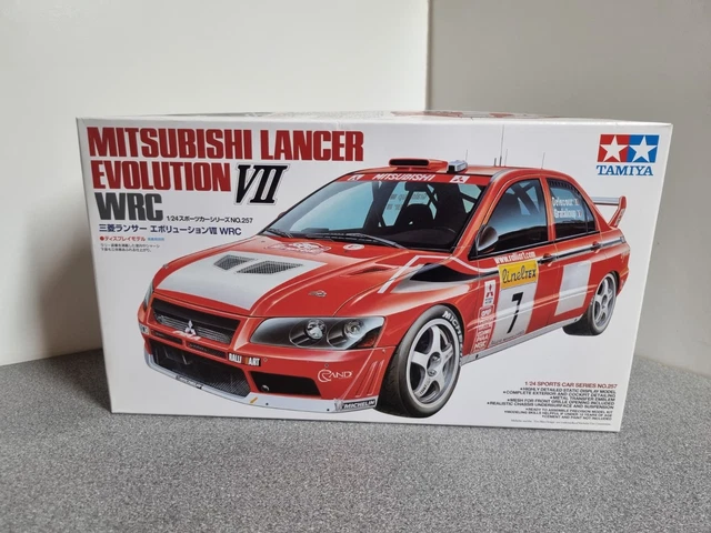 TAMIYA 1:24 MITSUBISHI Lancer Evolution VII WRC Plastic Model Kit £55. ...