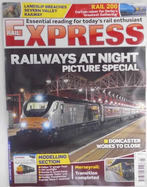 RAIL EXPRESS MAGAZINE March 2025 Railways at Night Picture special ...