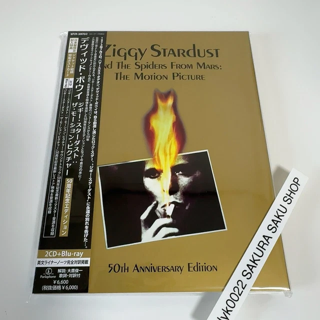 DAVID BOWIE ZIGGY Stardust The Motion Picture 50th Anniv. 2CD Blu-ray WPZR-30970 £67.03 ...