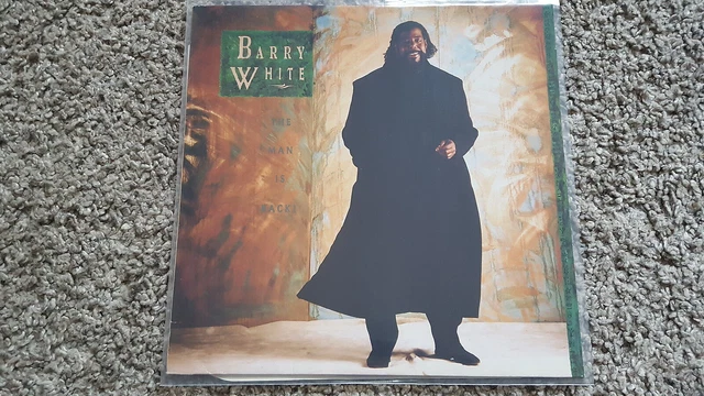 BARRY WHITE - The man is back! Vinyl LP GERMANY EUR 20,99 - PicClick FR
