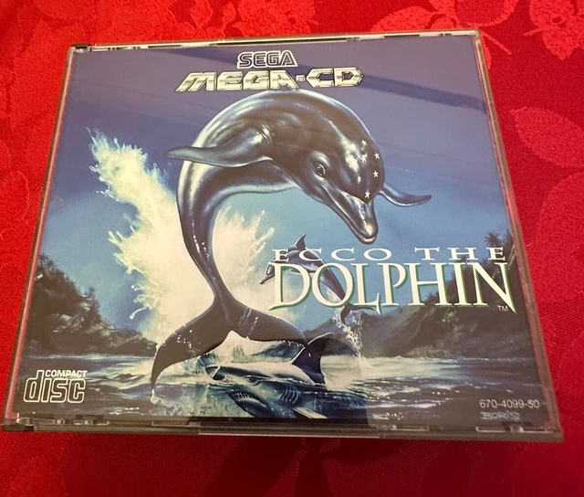 SEGA MEGA CD, Ecco The Dolphin, FREE POST £20.00 - PicClick UK