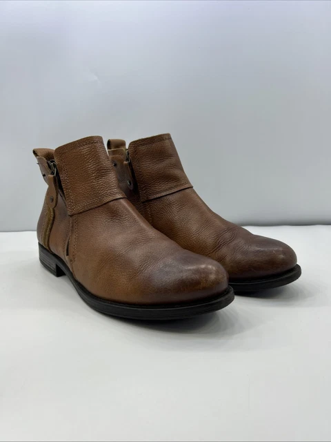 FIRETRAP MENS JINX Smart Boots Double Side Zip Fastening Shoes Small ...