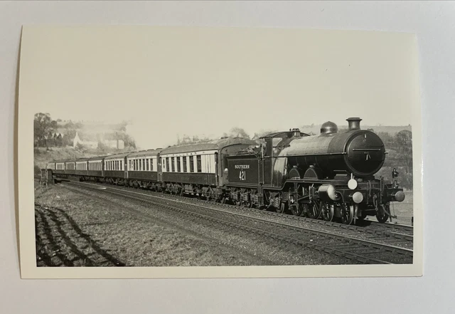 SOUTHERN RAILWAY LOCOMOTIVE Photograph H2 Class - 421 - A1265 £3.50 ...