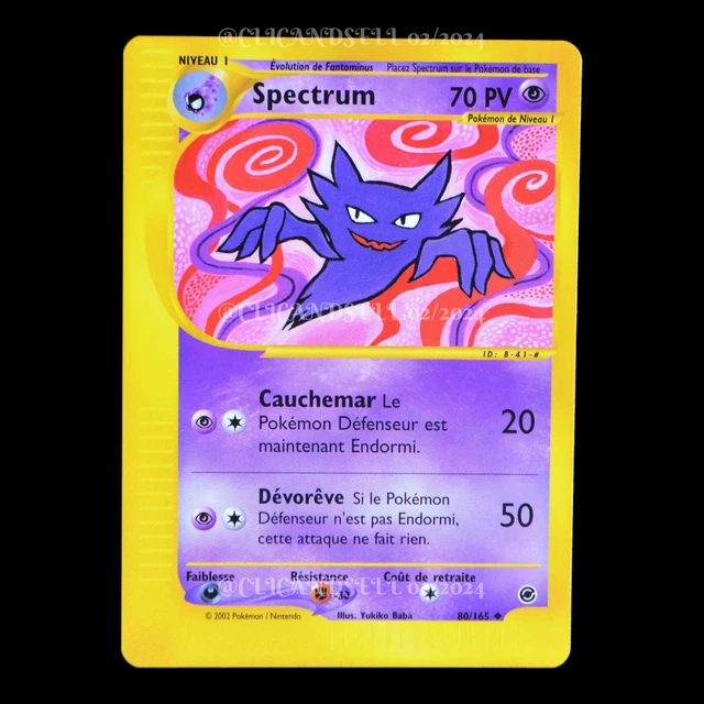 CARTE POKEMON SPECTRUM 80/165 EUR 10,00 - PicClick FR