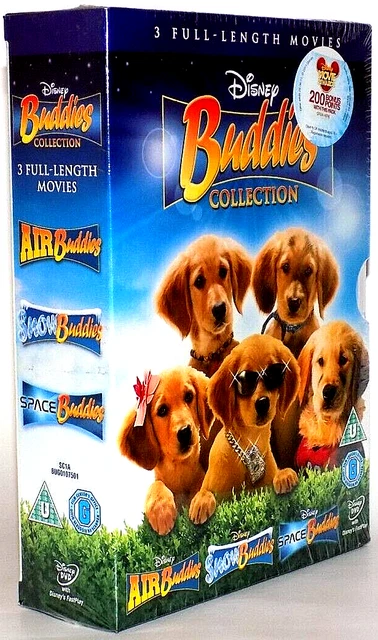 DISNEY BUDDIES COLLECTION DVD Box Set - Air Buddies, Snow Buddies ...