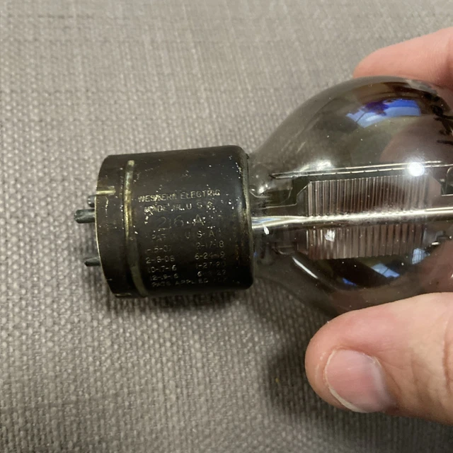 WESTERN ELECTRIC 216A Tennis Ball Vacuum Tube -Has Good Filament, But ...