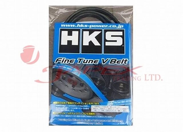 HKS FINE TUNE V-Belt (P/S Belt) IMPREZA GC8 1998/9-2000/1 EJ207 24996 ...