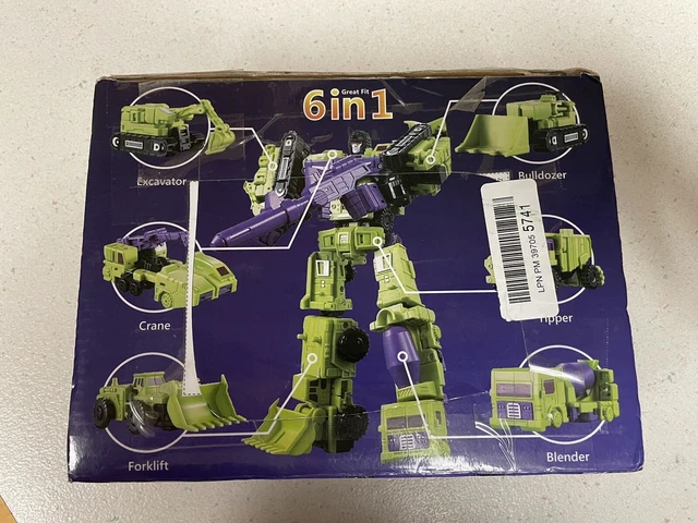 TRANSFORMERS KO BOOTLEG Robot Combiners China Devastator War God ...